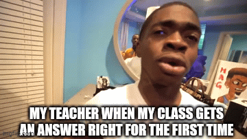 It surprises him - Imgflip