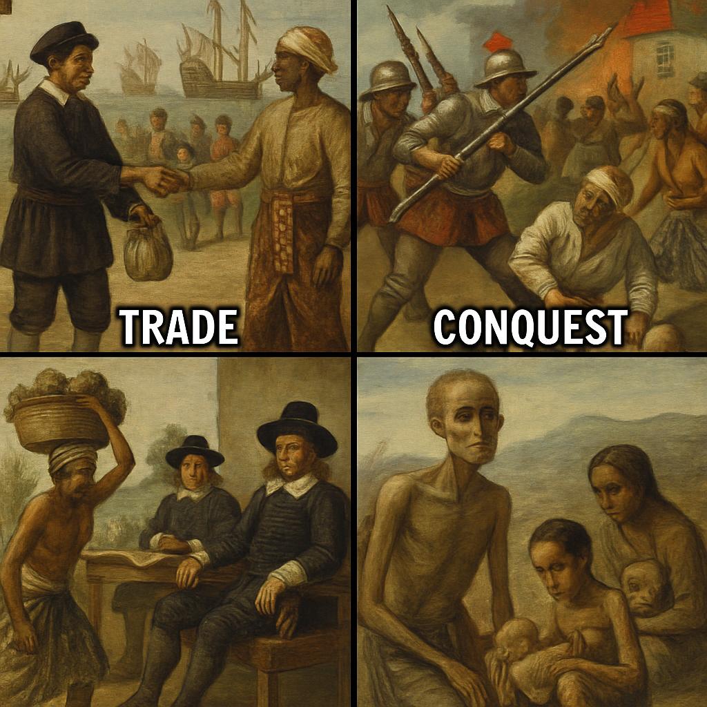 meme of the history of Dutch colonialism in Indonesia Blank Template ...