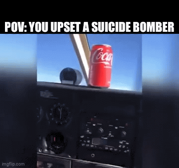 coke can jumpscare - Imgflip