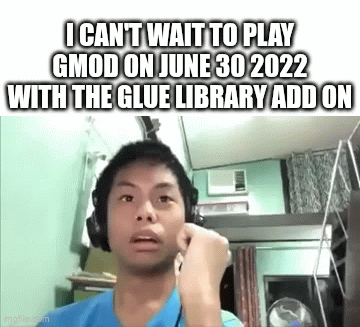 Glue library incident - Imgflip
