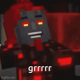 I need iron blocks - Imgflip