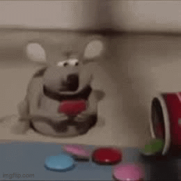 rata comiendo - Imgflip