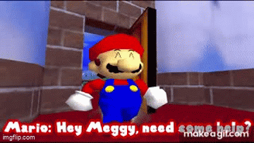 When Mario is not helpful at all - Imgflip