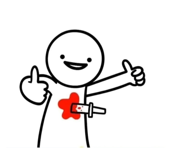 knife attack cartoon Blank Template - Imgflip