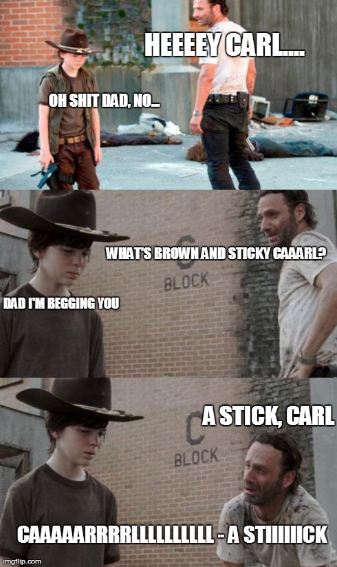 Rick and Carl 3 Meme - Imgflip