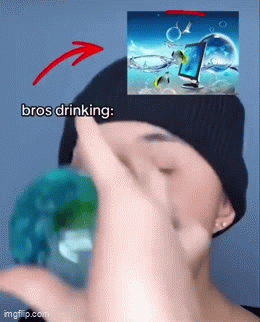 Image tagged in gifs,drinking - Imgflip