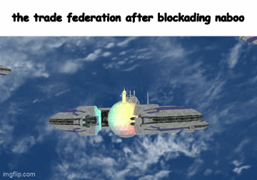 *insert Caramelldansen being blasted from ship out into space* - Imgflip