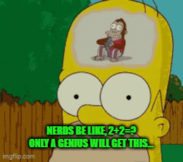 Homer genius - Imgflip