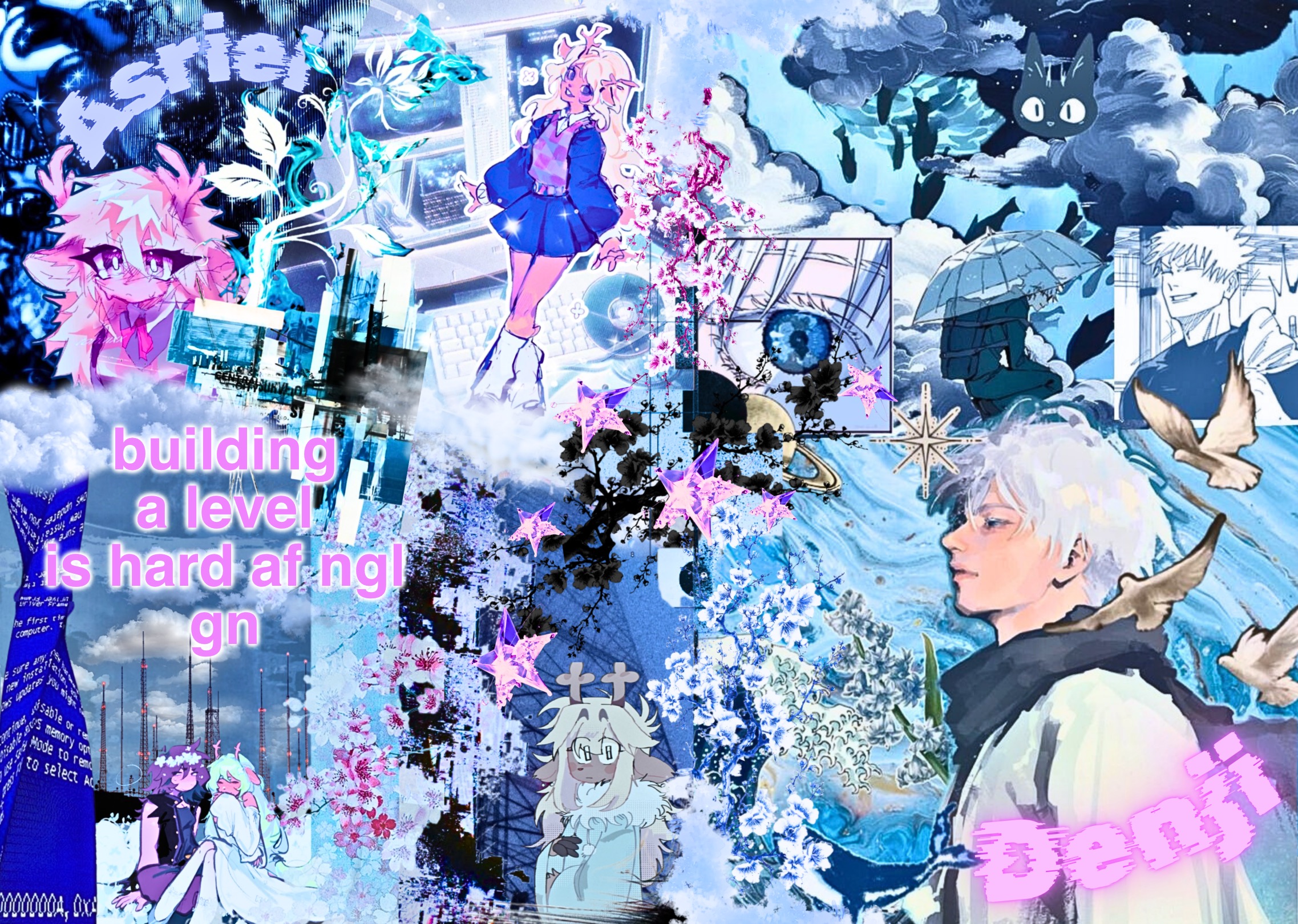 asriel and denji shared template - Imgflip