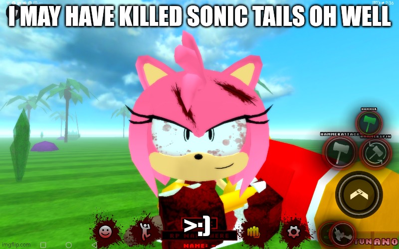 Amy rose killer - Imgflip