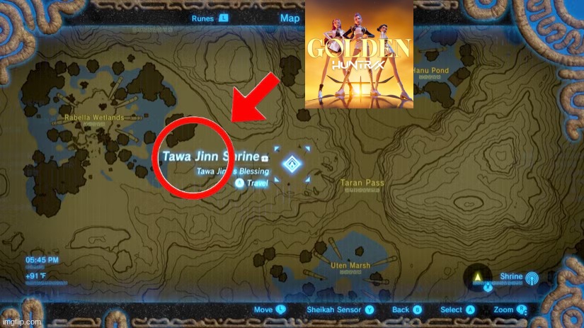 Guys kpop demon hunters in breath of the wild (Kpop demon hunters are in Fortnite so don't get ...
