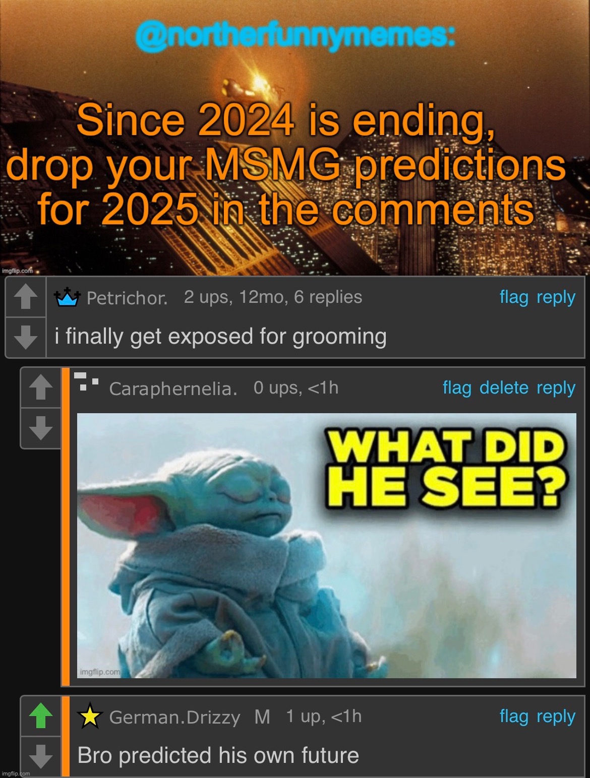 Context: Petrichor (Radium) was outed as a groomer - Imgflip