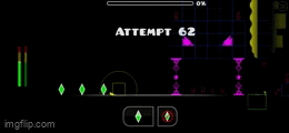 Silent clubstep first jump 3 times in a row. I know its not a frame ...