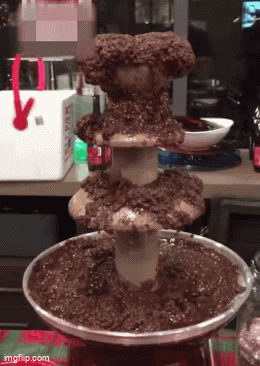 On Reflection, The Taco Meat Fountain Was A Bad Choice ! - Imgflip