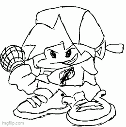 Friday Night Sketchin' bf stabbed idle - Imgflip