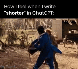 SHORTER I SAID, SHORTER - Imgflip