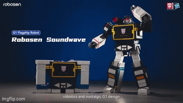 Robosen Soundwave is insane - Imgflip