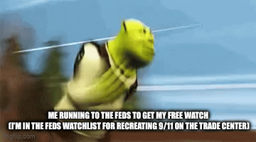 Shrek running - Imgflip