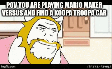 running through the plains, to save peach from hell, hey that bump is ...