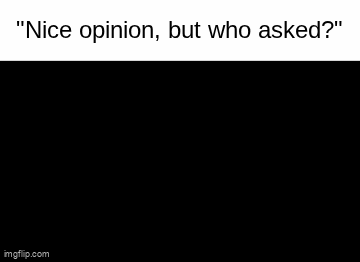 "I have a spoon. Your argument is invalid." - Imgflip