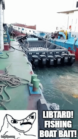 Are you a Libtard and believe this is a fishing boat! - Imgflip