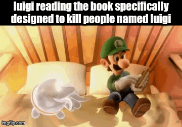 luigi sleeps - Imgflip