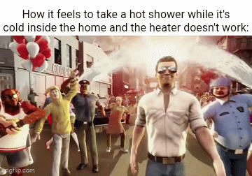 Fiery shower - Imgflip