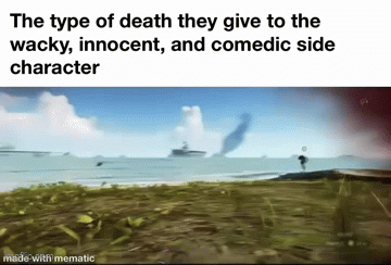 Image tagged in gifs,character,wacky,innocent,comedic,death - Imgflip