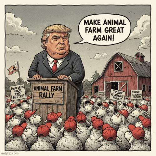 TRUMPIMAL FARM - Imgflip