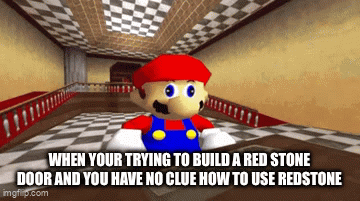 redstone problem - Imgflip