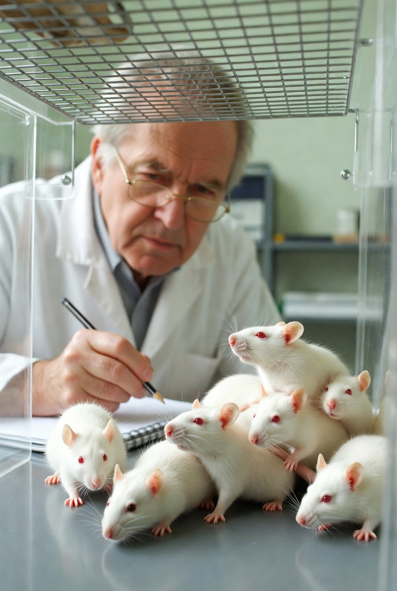 Scientist doctor white lab rats laboratory Blank Template - Imgflip