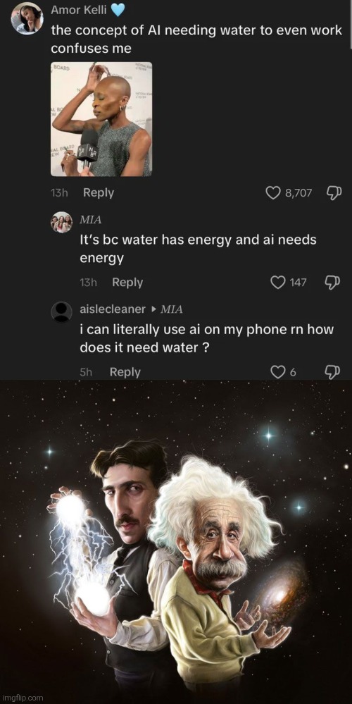 Image tagged in nikola tesla albert einstein - Imgflip