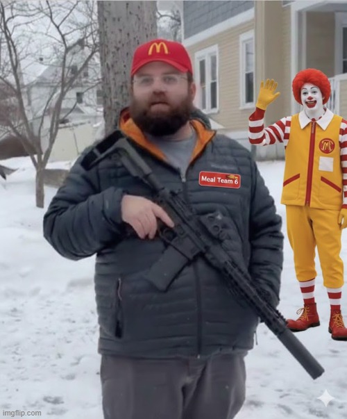 Meal Team 6 - Fat Liberal Armed with Rifle Protects Illegal Alien ...