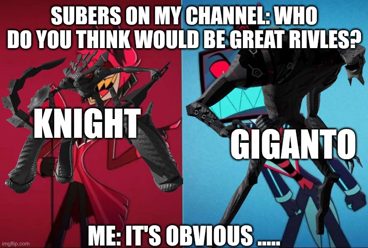 Hazbin_Hotel alastor vs vox Memes & GIFs - Imgflip