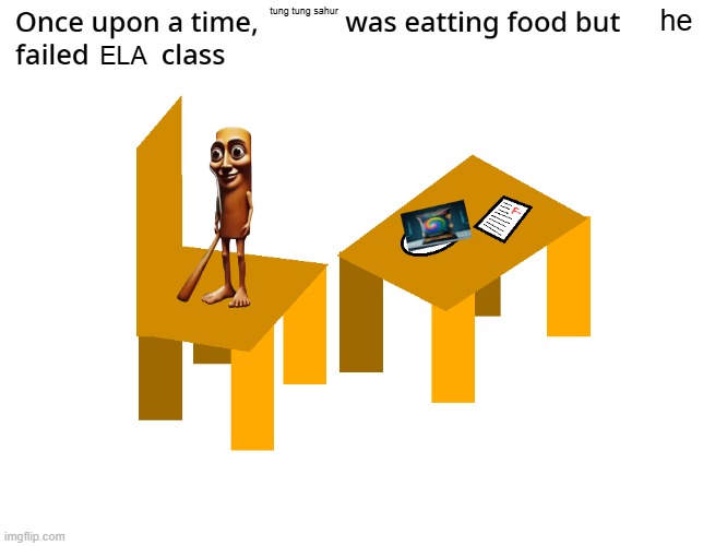X was eating food but y Failed z class - Imgflip