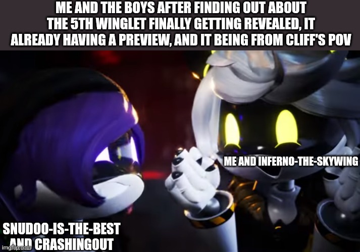 Sorry Crashing0ut for spelling your name wrong. This meme could also ...