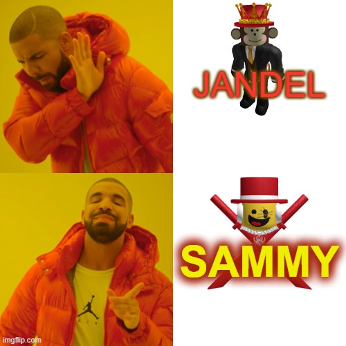 Sammy is better than Jandel - Imgflip