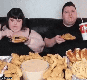 When Fat People Say It's Not Their Fault That They're Obese ! - Imgflip