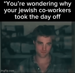 which is funny becuase he never missed a day of work - Imgflip