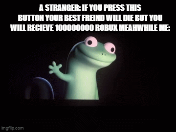 Robux button meme - Imgflip