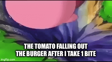 Relatable, the slice is slippery - Imgflip