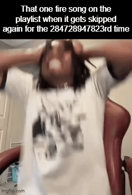 Always be skipping it like its an opp - Imgflip