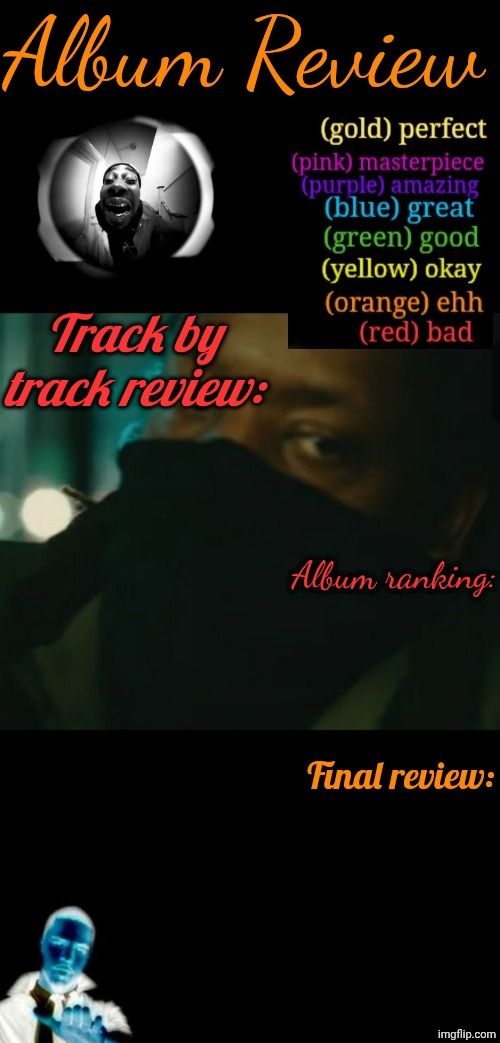 Album Review Blank Template - Imgflip