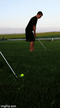 Chip shot trick shot - Imgflip