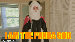 I am the Panda God - Imgflip