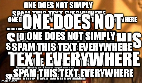 One Does Not Simply Meme - Imgflip