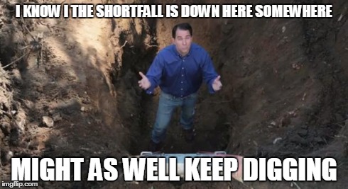 Scott Walker in a hole - Imgflip