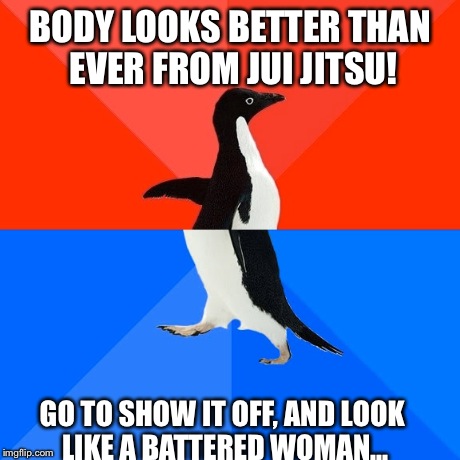Yet another challenge of BJJ... - Imgflip