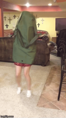 Dancing Bag Girl - Imgflip