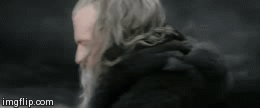 Gandalf beats up Denethor - Imgflip